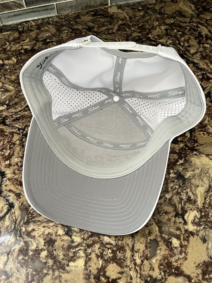 Titleist Golf 2023 Diego Adjustable Snapback Hat White / Navy Custom ...