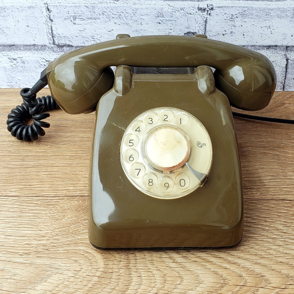 Collectible Antique Rotary Dial Classic Landline ITI Original Vintage ...