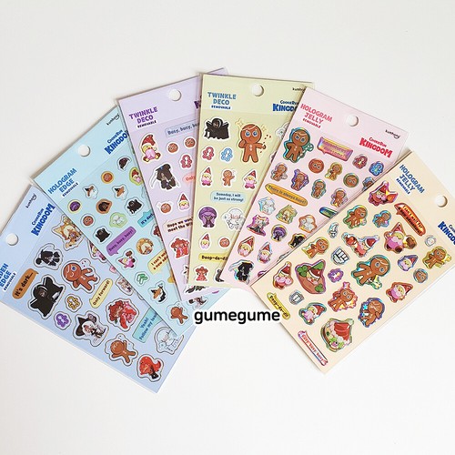 Cookie Run Kingdom Stickers Gingerbrave Espresso Pomegranate Latte ...