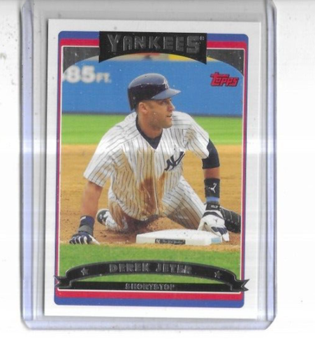 2006 Topps #500 Derek Jeter New York Yankees | eBay