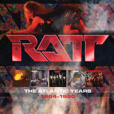 Ratt The Atlantic Years 1984 1990 5CD Box Set NEW SEALED 5013929923201 ...