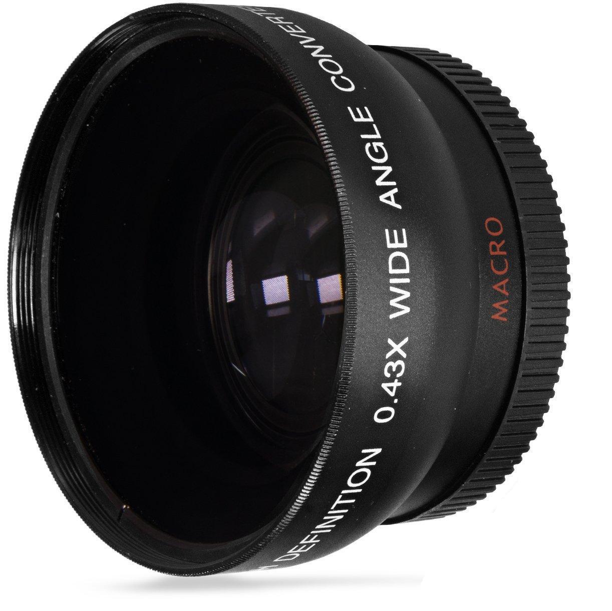 PRO HD WIDE ANGLE & 2.2x TELEPHOTO LENS SET FOR SONY HDR-CX760V HDR ...