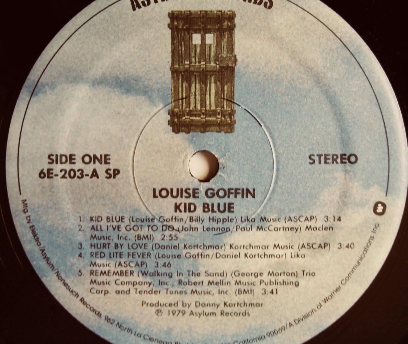 Louise Goffin: Kid Blue LP Asylum # 6E-203 EXCELLENT | eBay