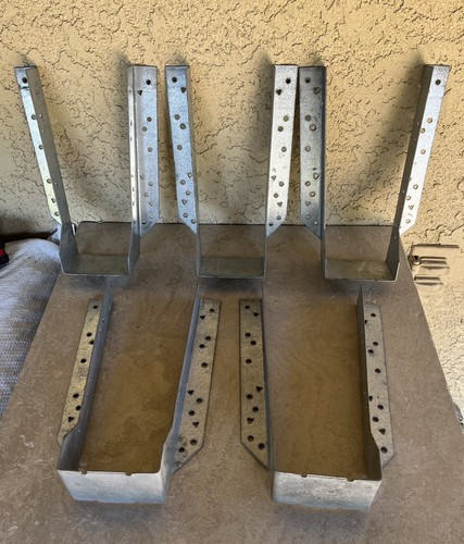 Five Simpson Strong Tie HU412 Heavy Duty 4X12 Beam Hangers. | eBay