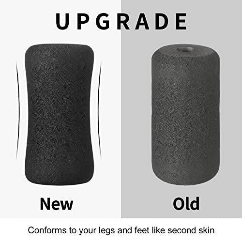 Foot Foam Pads Rollers Set Foam Roller Foam Foot Pads 3.2 x 0.8 x 6.3 ...