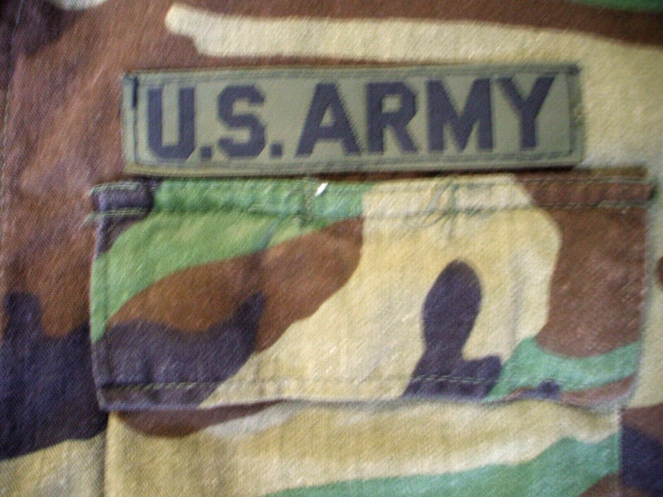 Pair (2) Vtg US ARMY FATIQUES- LT COLONEL 20th Corps & CAMO Vietnam 60 ...