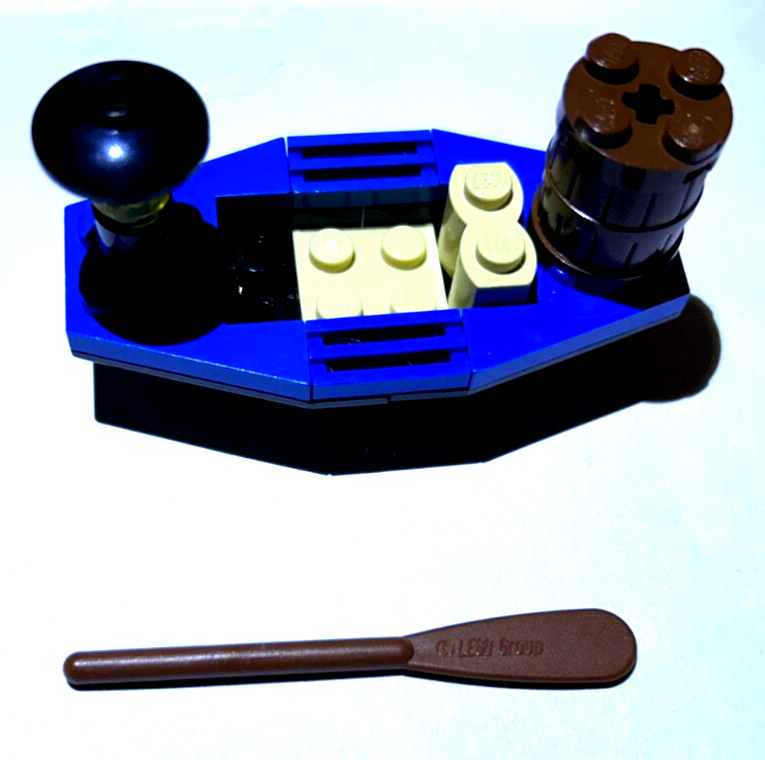 Vintage Lego Ninja Master's Boat 3075 Set w/o Minifigure or ...