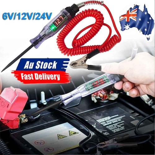 3-48V Digital Electric Circuit LCD Tester Test Truck Car Voltage Probe ...
