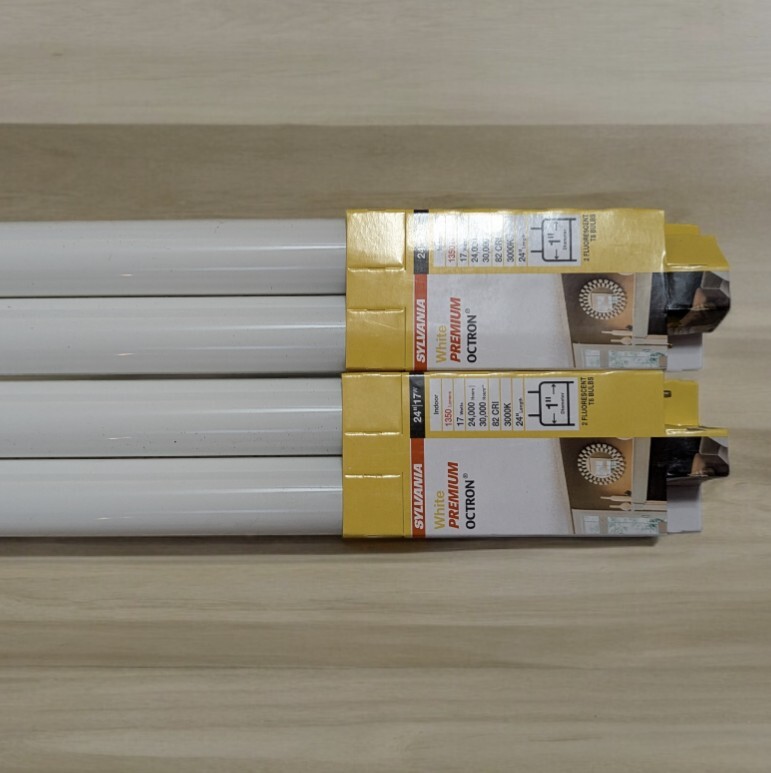 (4-Pack) Sylvania FO17/730 17W Fluorescent 24" Lamp Light Bulb 3000K ...