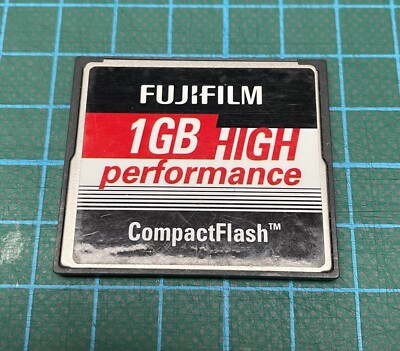 FUJI Compact Flash Karte 1 GB - performance - top | eBay.de