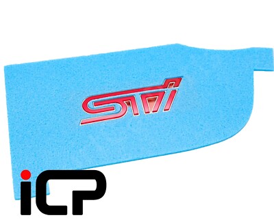 Genuine STi Rear Boot Badge With Template Fits: Subaru Impreza WRX STi ...