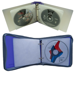 COMBO CD DVD BLU RAY ZIPPER Wallet + BINDER EACH HOLD 20 DISCS | eBay UK