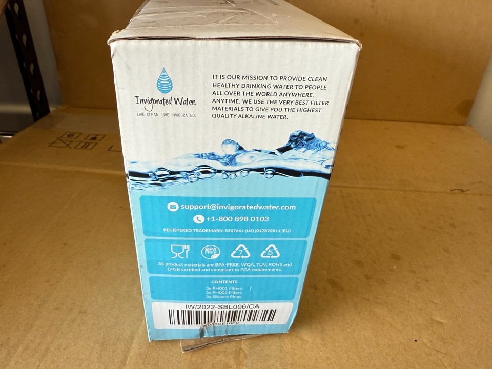 3 X PH001 ALKALINE Filters & 3 X PH002 MEMBRANE FILTERS | eBay