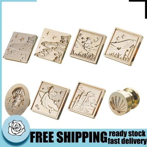 Art Seal Head Envelope Decorative Wax Seal Stamp Head for Packaging ...
