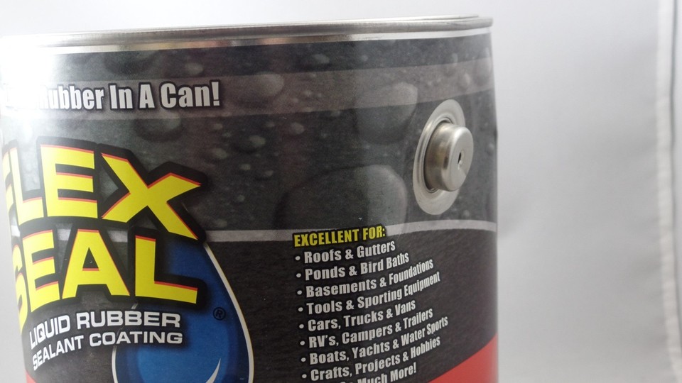 Flex Seal Flex Seal White Liquid Rubber Sealant Coating 1 gal ...