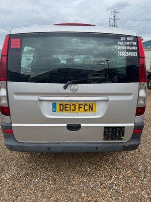 MERCEDES VITO TAILGATE BOOT LID A6397400501 W639 DSL TAXI CAB 2013 ...