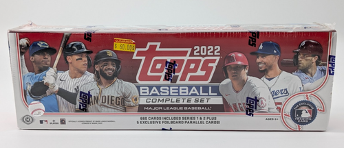 2022 TOPPS BASEBALL CARD HOBBY FACTORY SET FACTORY SEALED | eBay