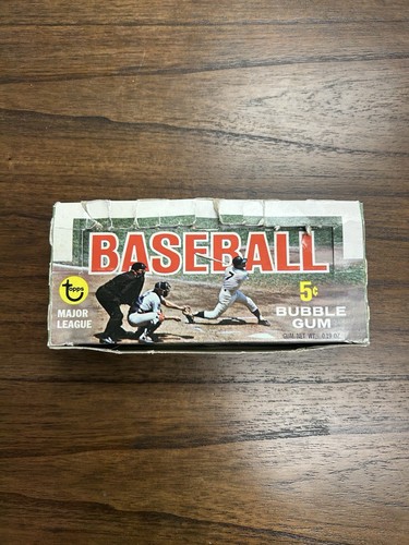 1968 Topps Baseball Empty Box | eBay