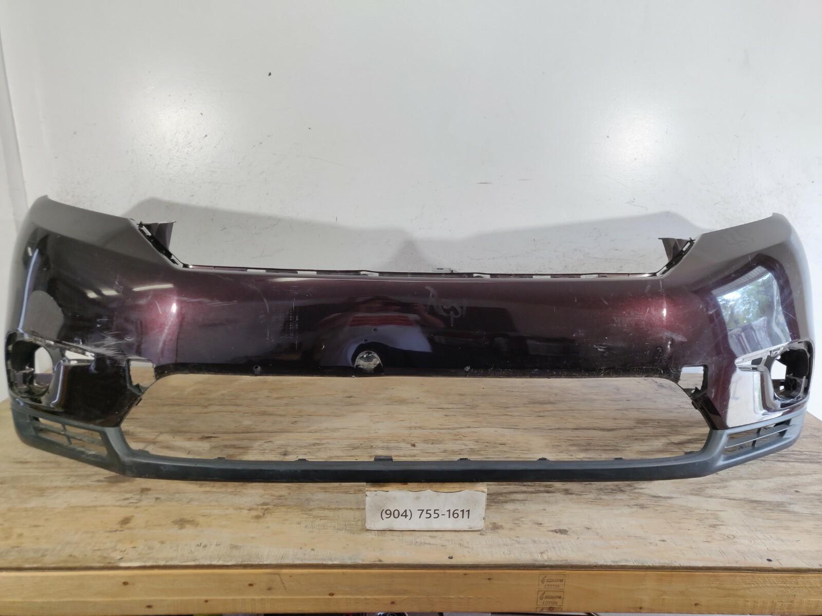 Front Bumper Cover Toyota Highlander Base Limited SE Plus 11-13 52119 ...