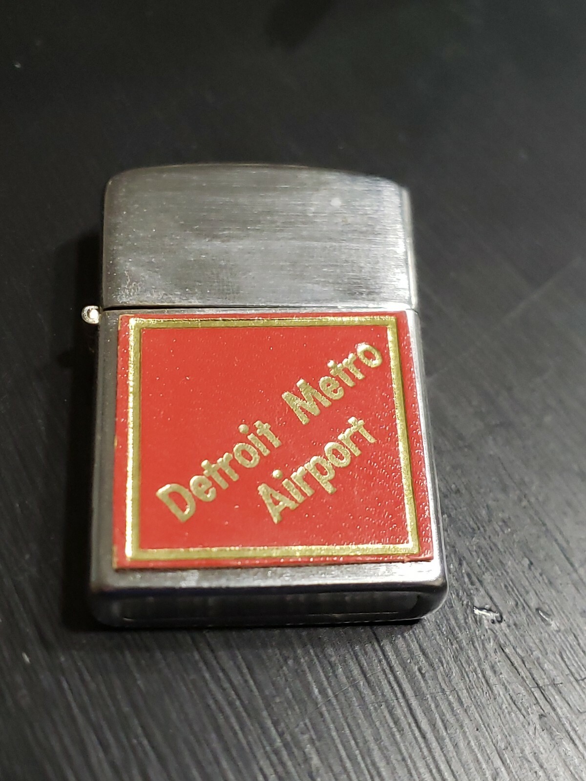 Vintage Rare Detroit Metro Airport MI Michigan Lighter Japan | eBay