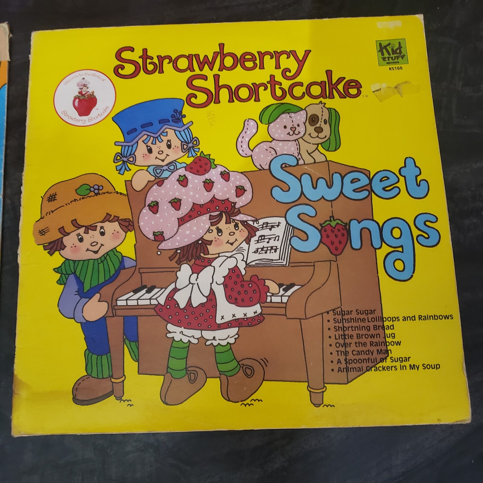 Lot of 2 Vintage Strawberry Shortcake Vinyl Record Albums Soundtrack ...