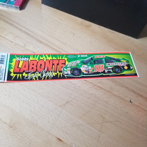Bobby Labonte #18 Interstate Batteries Rainbow Wincraft Bumper Sticker ...