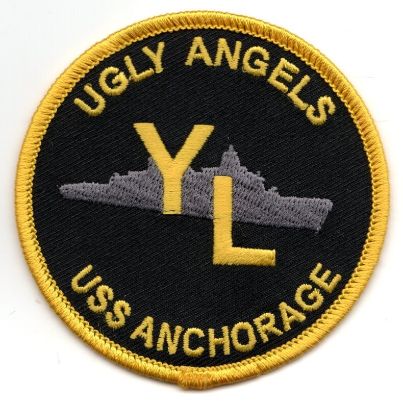 MARINE CORPS VMM-362 USS ANCHORAGE UGLY ANGELS EMBROIDERED JACKET PATCH ...