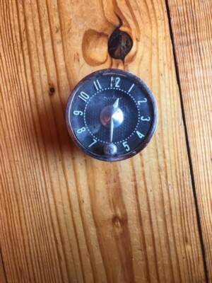 1958 1959 1960 1961 1962 CORVETTE 1955 1956 CHEVY CLOCK GM With ...