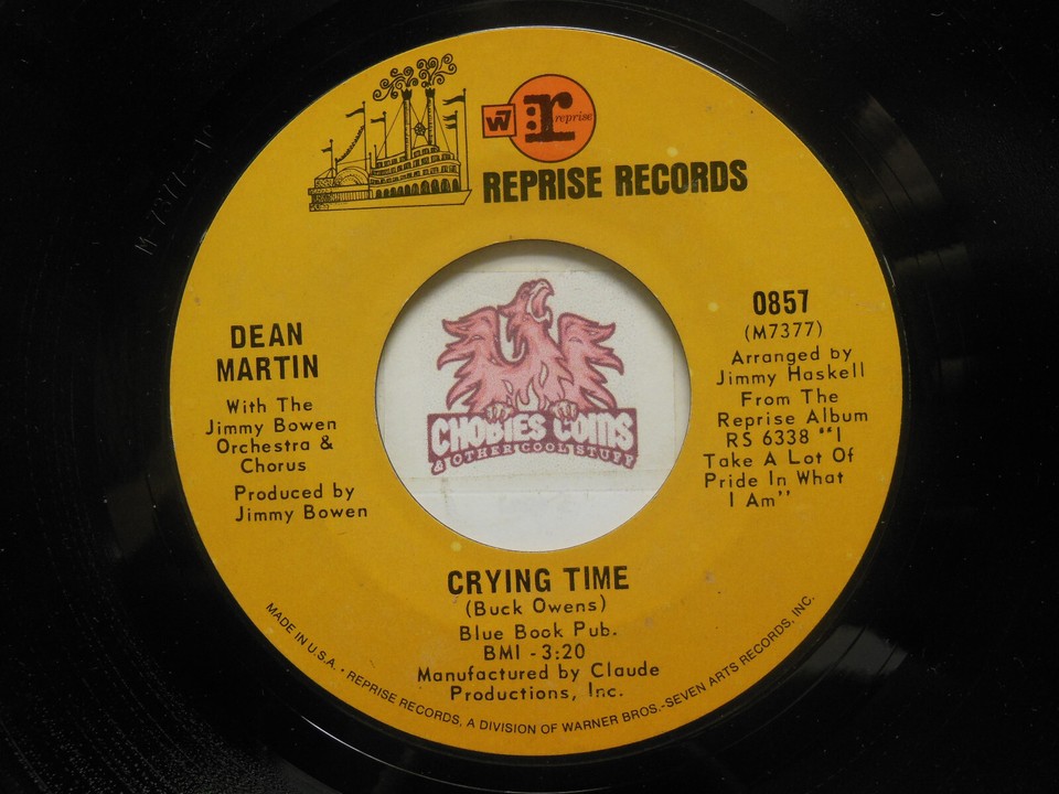 Dean Martin: Crying Time / One Cup of Happiness, 45 RPM VG+ (4F) | eBay