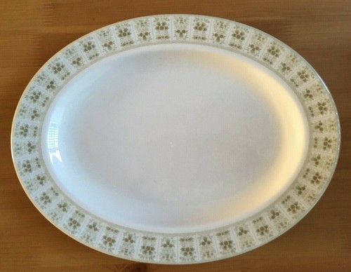 ROYAL DOULTON SAMARRA PATTERN T.C. 1039 - CHINA SERVING PLATE / PLATTER ...