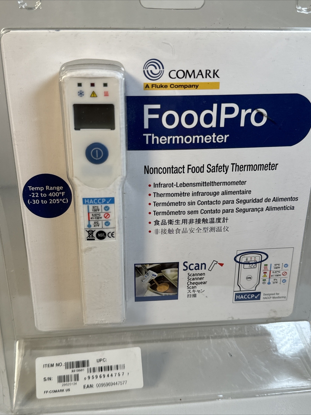Comark FoodPro Infrared Thermometer 2 per Case for sale online | eBay