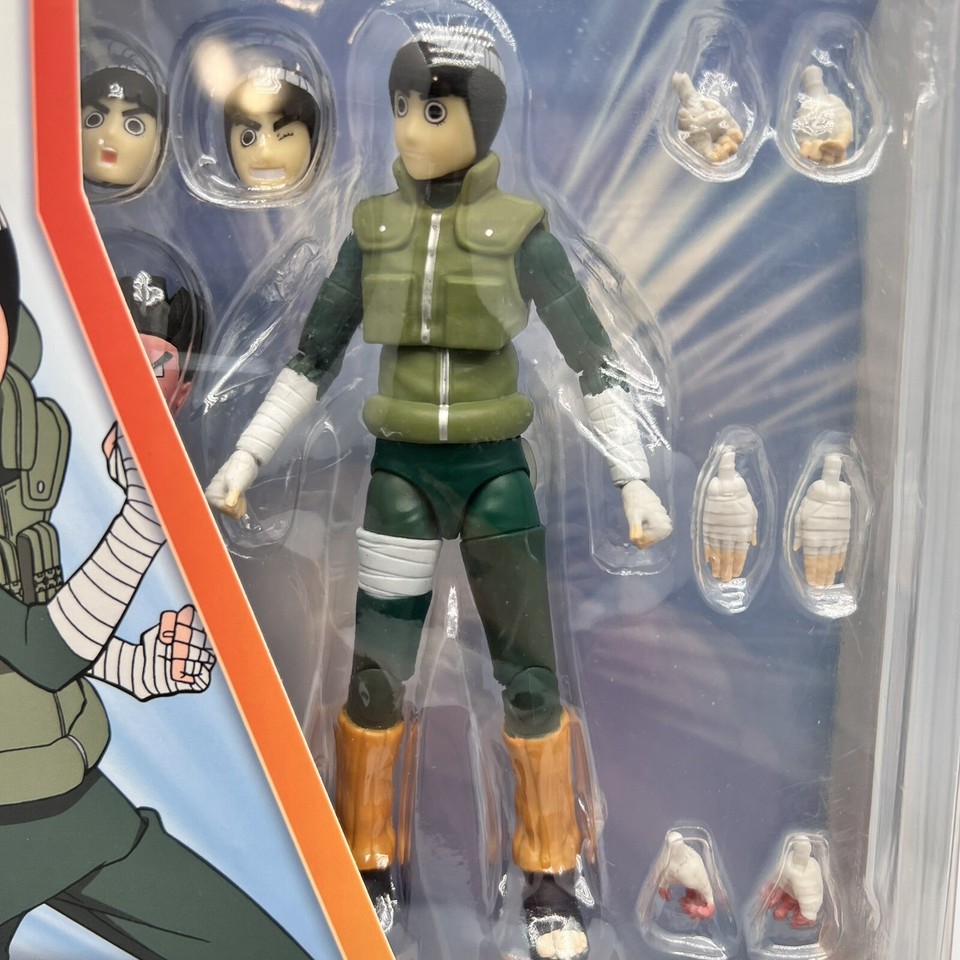 Naruto Rock Lee Action Figure Loyal Subjects BST AXN Anime Collectible ...