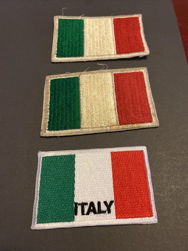 VTG Lot Of 3 ITALY Flag Patches | eBay