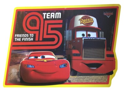 Disney Cars Place Mat 40cm (16") X 30cm (12") | eBay Australia