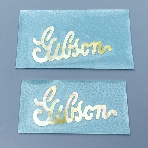 2PCS Gibson Guitar Mother of Pearl Decal Sticker Pattern Inlay From ...