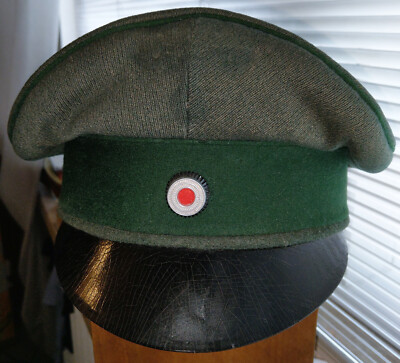 Schirmmütze Forst Knautschmütze Original WW2 Förster german forestry ...