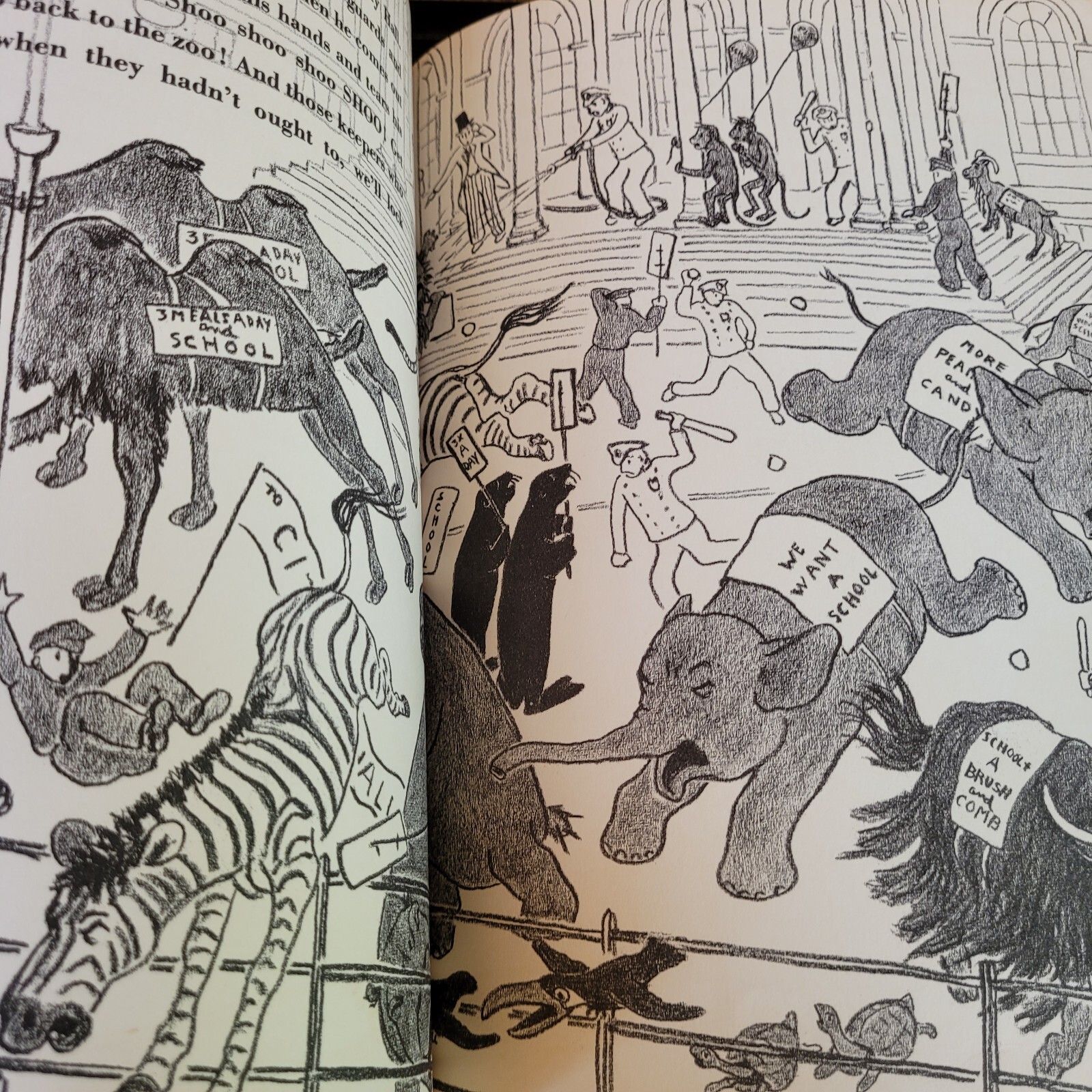 Vintage 1952 Beasts and Nonsense Marie Hall Ets HC Children’s Book ...