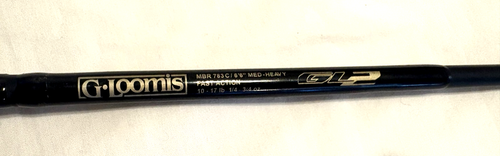 G.LOOMIS GL2 MBR 783C/ 6'6" MED.HVY. CASTING ROD 10-17 LB.LINE-1/4-3/4 ...