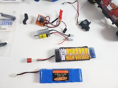 Vintage Team Associated RC18T RC18 Roller 1/18 RC SPY ESC Brushed Motor ...