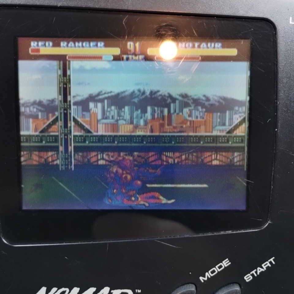 Sega Genesis Nomad Handheld Console Black Model MK-6100 W Cords, Game ...