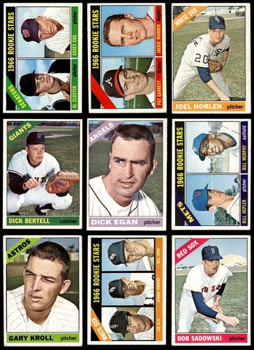 1966 Topps Baseball High Number Complete Set 3.5 - VG+ 7067251 | eBay