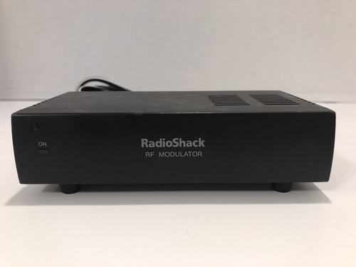 Radio Shack RF Modulator CAT NO.15-1244 120V AC 60HZ 4.5W | eBay