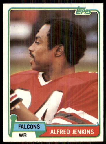 1981 Topps Set Break #448 Alfred Jenkins Atlanta Falcons | eBay