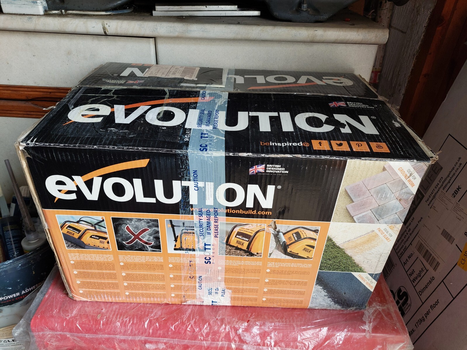 Evolution Hulk Electric Wacker Plate Compactor - HULK ELECTRO | eBay