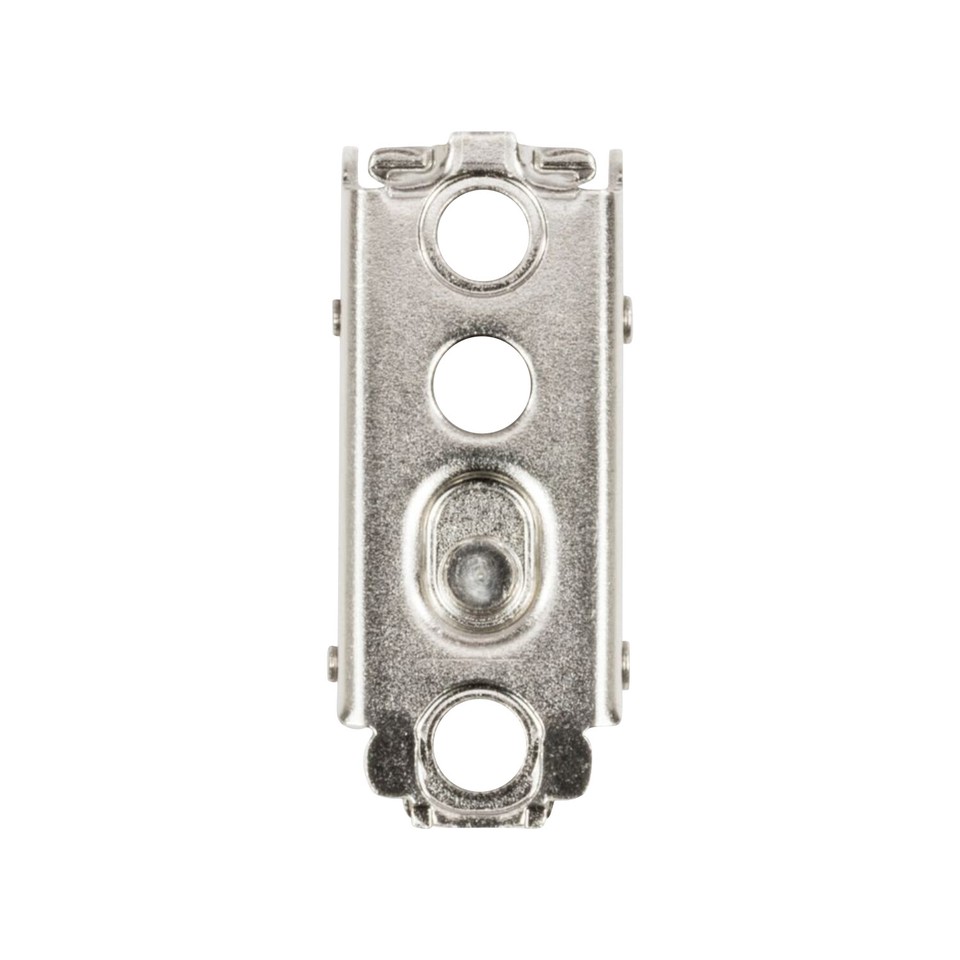 25 Blum Clip Series Frameless Hinge Cam Adj in Line Mounting Plate 00mm ...