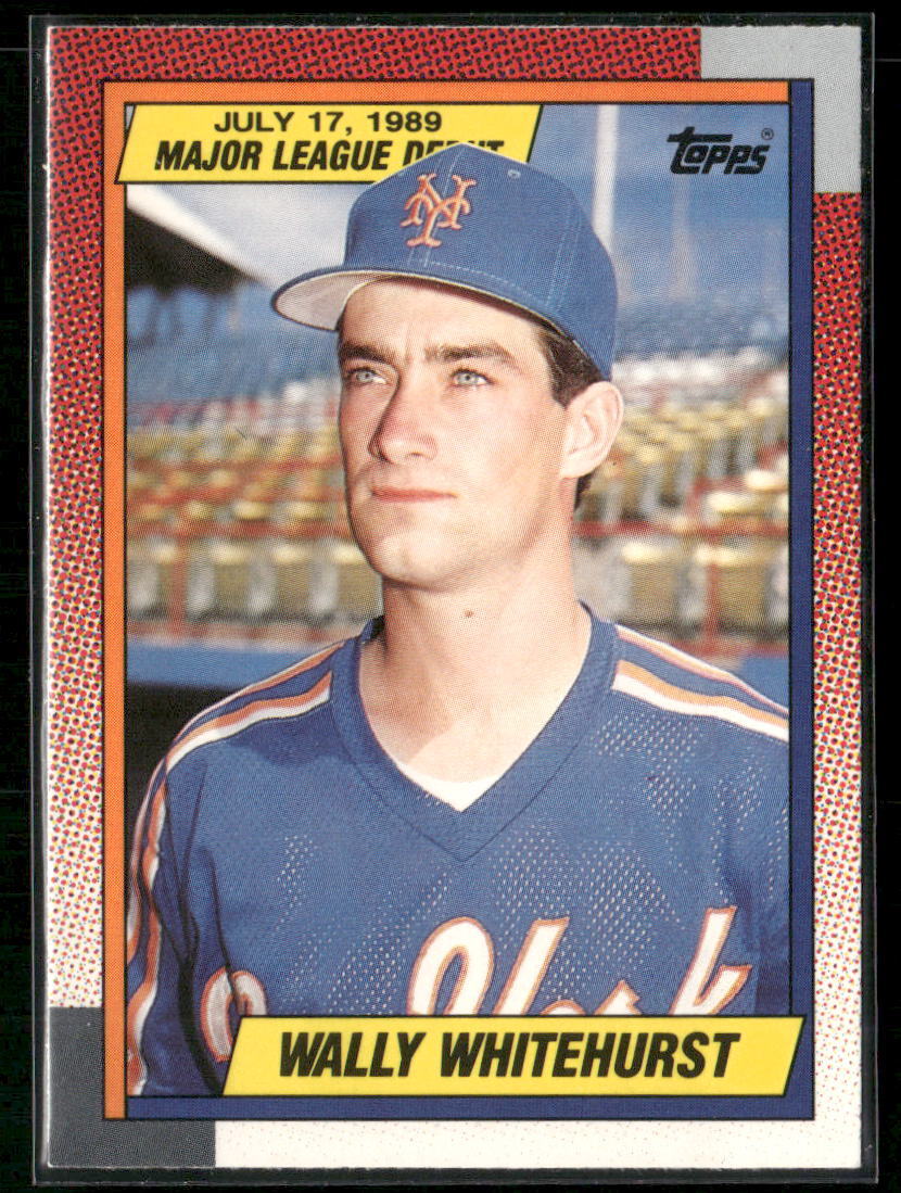1990 Topps Major League Debut 1989 #141 Wally Whitehurst | eBay