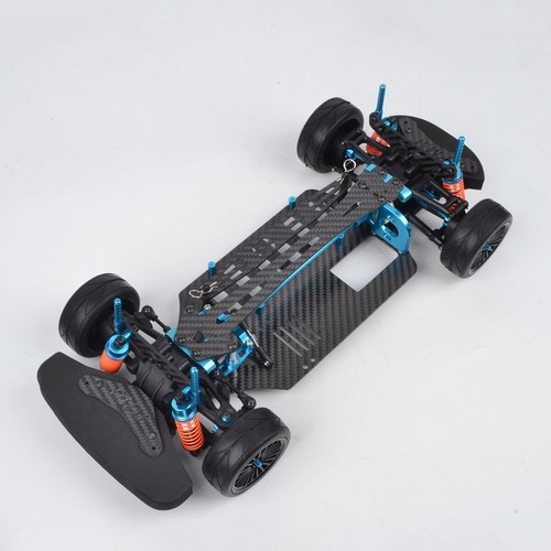 Aluminum/Carbon Frame Chassis Kit for Tamiya TT-01 Type-E 1:10 RC On ...
