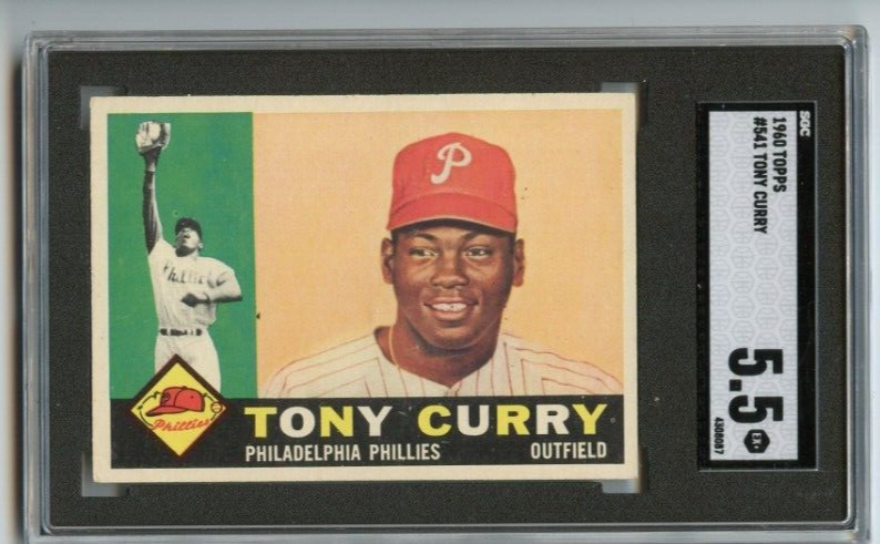 1960 Topps - High # #541 Tony Curry (RC) for sale online | eBay