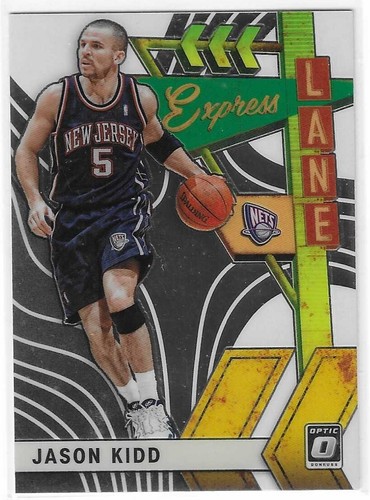 2019-20 DONRUSS OPTIC JASON KIDD EXPRESS LANE #18 NEW JERSEY NETS | eBay
