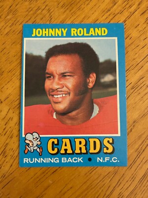 1971 Topps - #123 Johnny Roland EXMT @QF05 | eBay